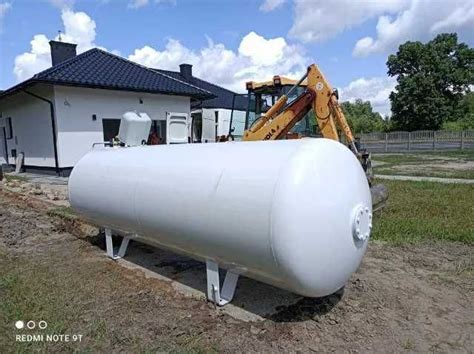 Zbiornik na gaz płynny 2700 litrów podziemny butla na propan lpg NOWY