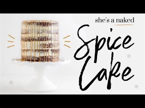 Naked Salted Caramel Spice Cake Baking With Meghan Bakemas Artofit