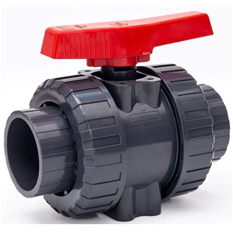 High Quality Plastic Electric Actuator Valve PVC Pph Double Union Ball