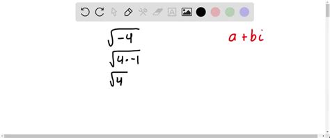 SOLVED Writing A Complex Number In Standard Form Write The Complex