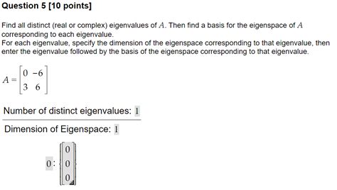 Solved Question Points Find All Distinct Real Or Chegg