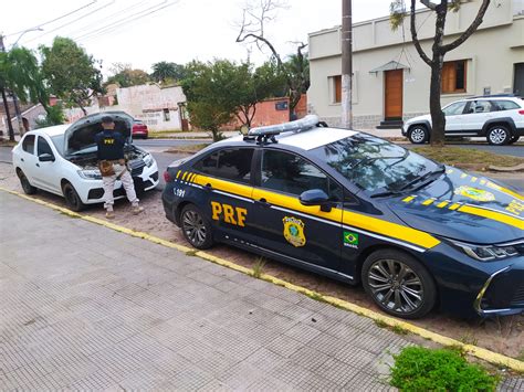 PRF prende homem carro clonado em Bagé Jornal Tribuna do Pampa