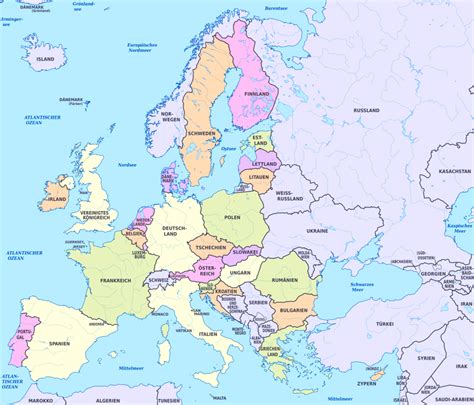 Европа картасы Европа дүйнө картасы онлайн