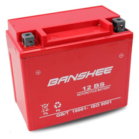 YTX12 BS Banshee Maintenance Free Sealed Lead Acid AGM Motorcycle
