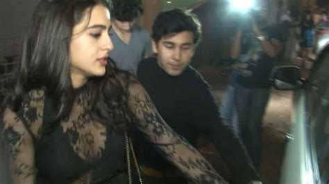 Sara Ali Khan S Smoking Hot Party Look VIDEO YouTube