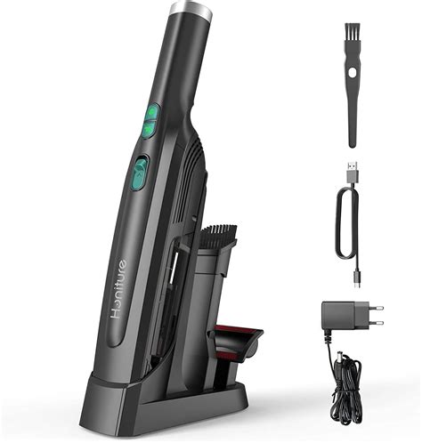 HONITURE Aspirateur à Main sans Fil Aspirateur Voiture 18000Pa 200W