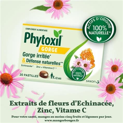 Phytoxil pastilles gorge irritée et défenses naturelles