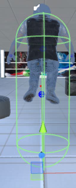 third person controller offsets position due to capsule collider questions and answers unity