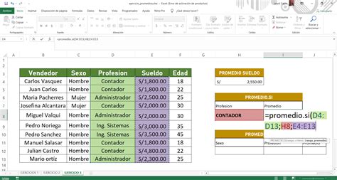 Cómo calcular el promedio Con Ejemplos en Excel El Tío Tech 2024