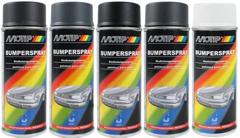 Charme Tout Droit Sommet Bumper Spray Motip Boucher Mettre En Place
