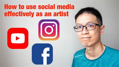 How To Use Social Media Effectively As An Artist Youtube