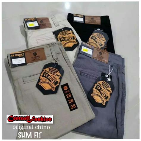 Jual Celana Chino Original Celana Chino Panjang Pria Bahan Tebal Melar
