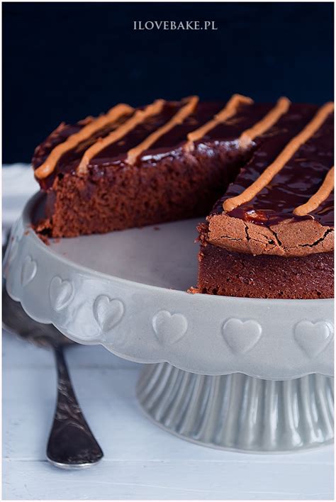 Ciasto czekoladowe z masłem orzechowym ILoveBake pl