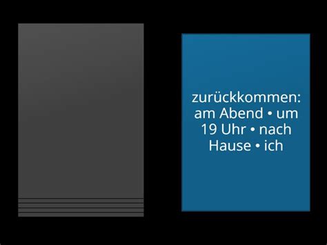 Netzwerk Neu A L Trennbare Verben Random Cards