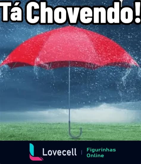Figurinha T Chovendo Tempo Sol E Chuva Para Whatsapp Lovecell