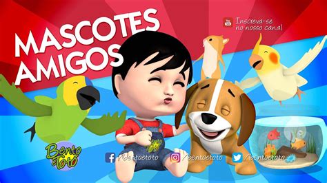 Bento e Totó Mascotes Amigos Desenho Infantil YouTube