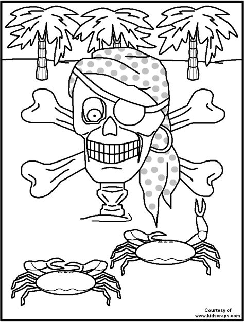 Printable Pirate Colouring Pages Clip Art Library