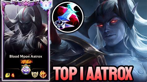 Wild Rift Aatrox Top Aatrox Gameplay Ex Sovereign Ranked Youtube