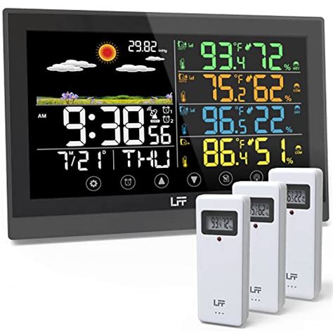 Weather Station Lff Weather Stations Wireless Indoor Outdoor With