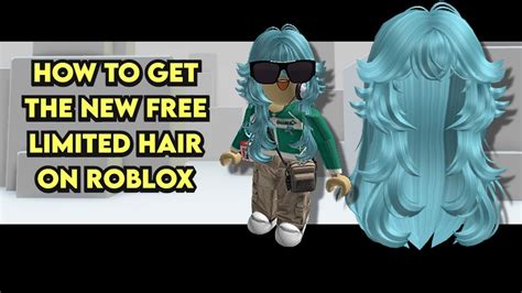 HOW TO GET FREE BLUE ANIME HAIR ON ROBLOX YouTube