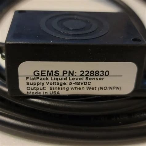 Capacitive Level Sensor Gems Pn Picclick Uk