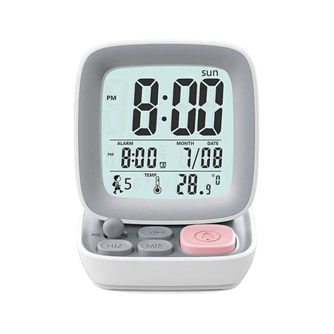 Despertador Digital Lcd Para Estudantes Pequeno Rel Gio Eletr Nico