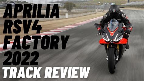 Aprilia RSV4 Factory 2022 Track Test And Review At Cadwell Park UK