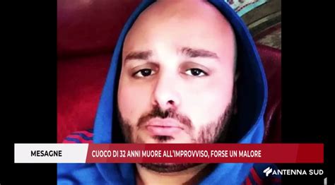 Mesagne Misteriosa Morte Di Un Cuoco Enne A Capodanno