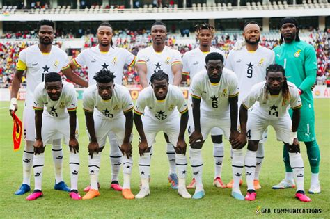 Ghana S Black Stars Drop To 60th Position In March FIFA World Rankings