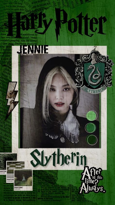 Wallpaper Jennie Slytherin Pantone Wallpaper Movies Movie Posters The