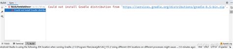 Could Not Install Gradle Distribution From Csdn