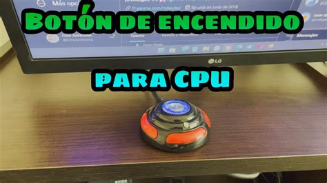 arreglar botón de encendido PC botón de encendido para CPU YouTube