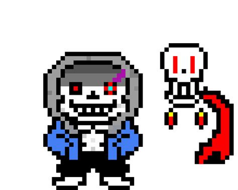 Pixilart Dust Sans By Steelthyshovel
