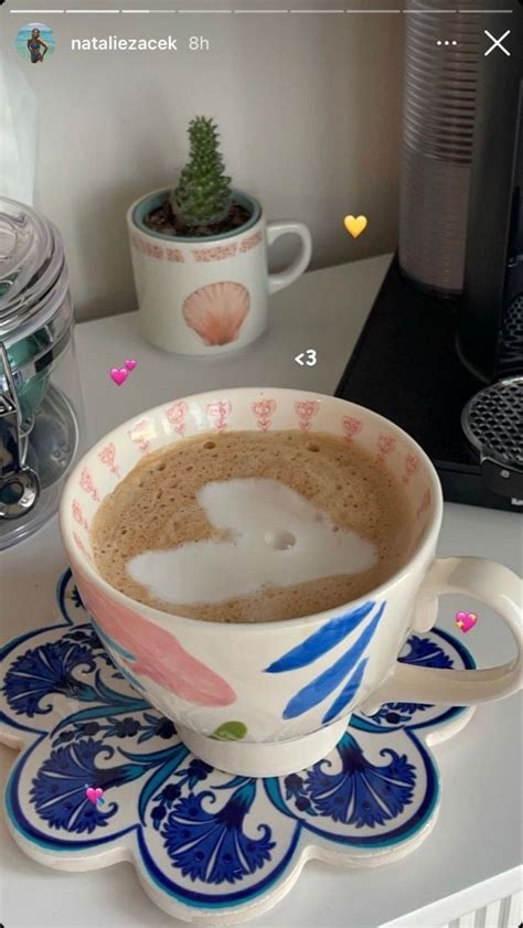 There Is A Cup Of Coffee On The Table