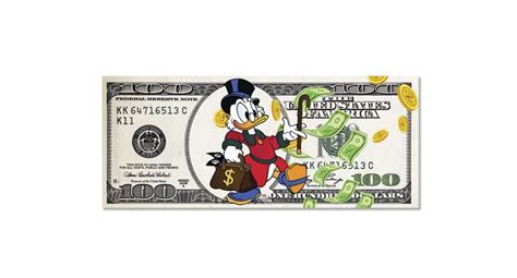 Cuadro Billete 100 Mc patoEnvío gratis a todo el país