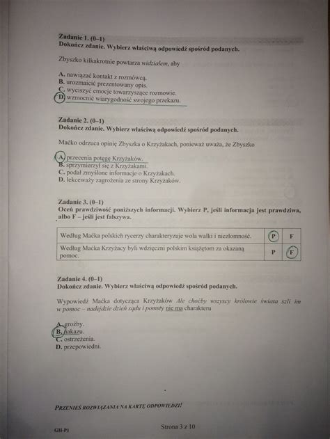 Egzamin gimnazjalny 2016 Język polski arkusze i odpowiedzi RMF24 pl