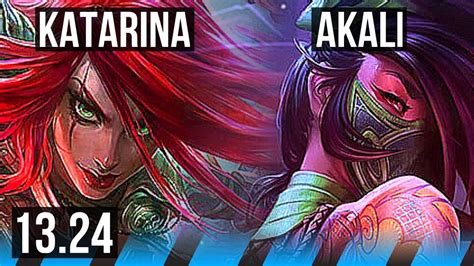 Kata Vs Akali Mid Winrate Godlike Kr Master