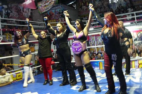 Gran Festejo De La Lucha Libre Femenil Superluchas