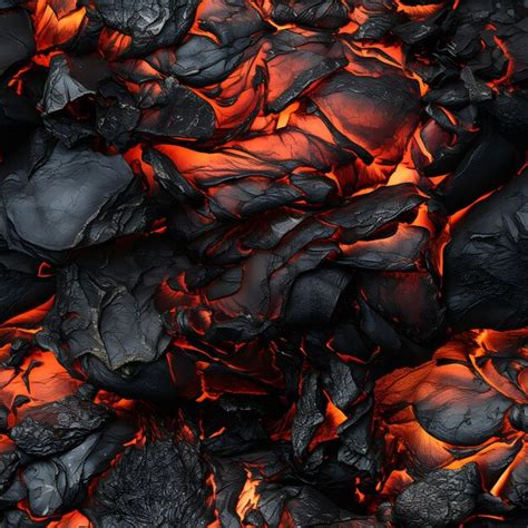 Textura Del Flujo De Lava Foto Premium