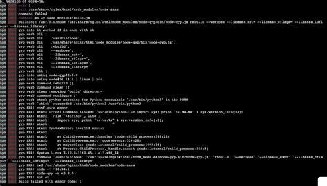 Javascript Gyp Err Npm Install Stack Overflow