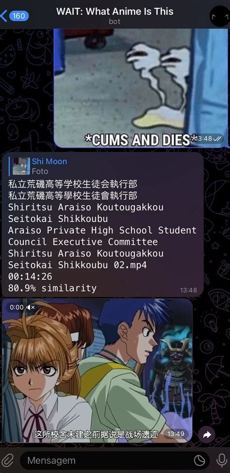Wait What Anime Is This Bot Cums And Dies I Shi Moon Foto Shiritsu Araiso Koutougakkou