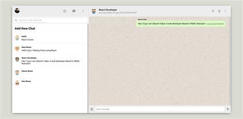 Create A WhatsApp Web Interface Clone Using HTML And CSS