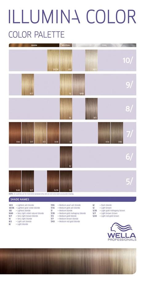 Wella Color Chart Blondes Wella Hair Color Chart Wella Toner Chart