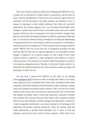 Assignment A Famous Contemporary Leader Mgt Principles And