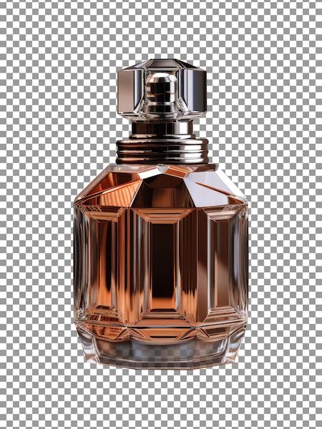 Frasco De Perfume Con Estilo Aislado Sobre Fondo Transparente Archivo