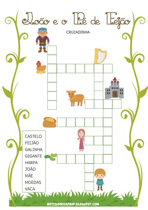 Atividades João e o Pé de Feijão Parte 7