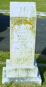 Dovie Blanton Kirby M Morial Find A Grave
