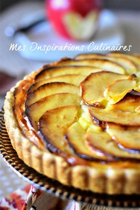 Tarte aux pommes à la crème pâtissière Le Blog cuisine de Samar