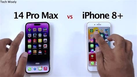Iphone Pro Max Vs Iphone Plus Speed Test Youtube