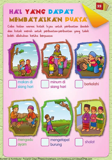 Apa Saja Hal Hal Yg Membatalkan Puasa
